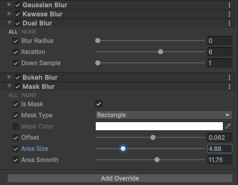常见模糊后处理 - KuanMi